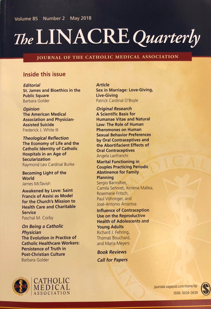 THE LINACRE QUARTERLY (LAST ISSUE 2018) – F.I.A.M.C.